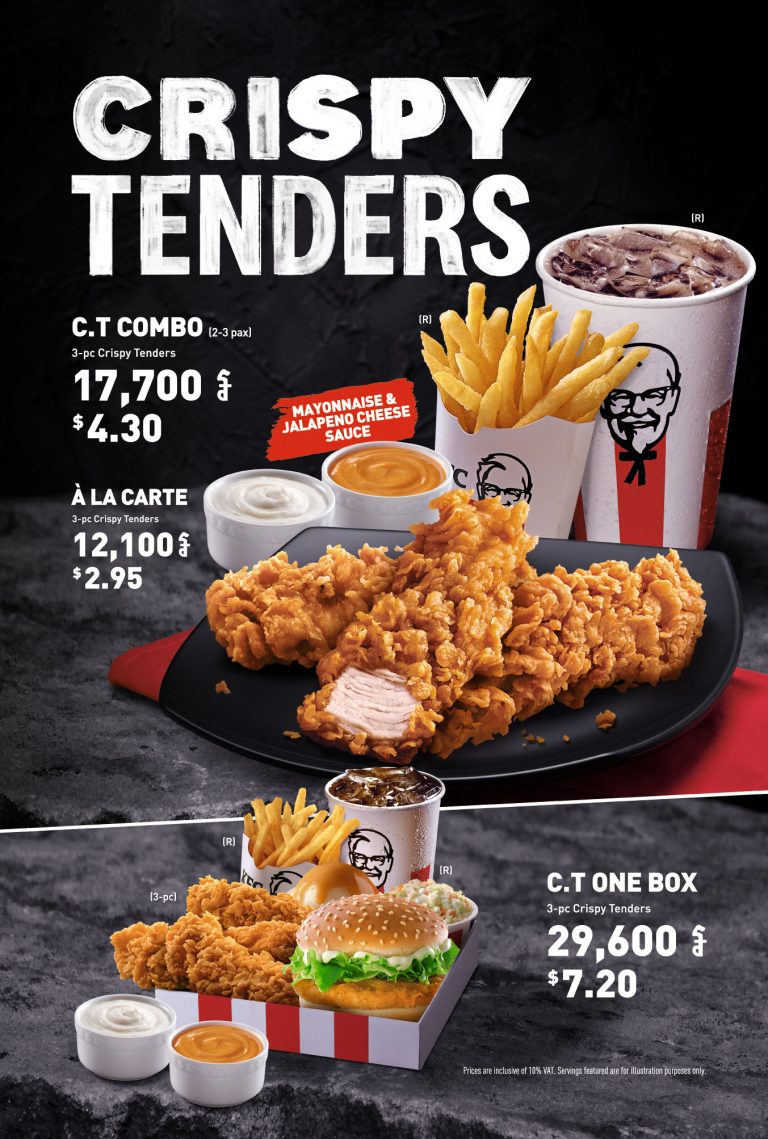 Crispy Tenders - KFC Cambodia